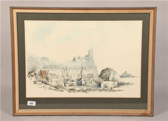 David Scott Martin | Pale Sun Dunure | MutualArt