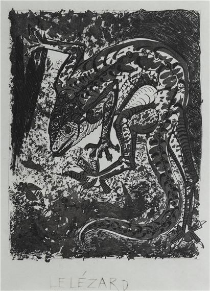 Pablo Picasso | Lizard (1936) | MutualArt