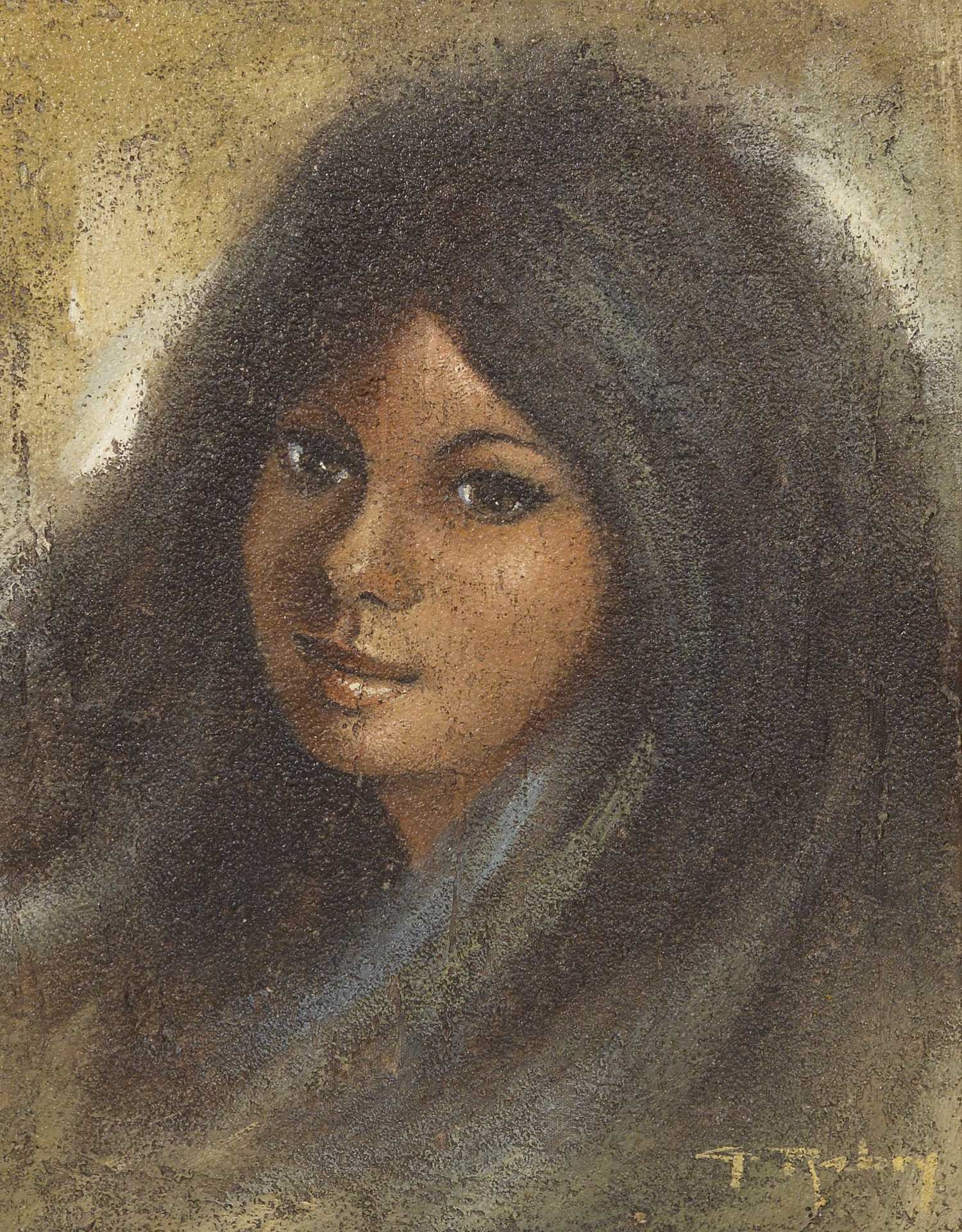 Gaston Rebry | Rebry, Gaston - Portrait de femme | MutualArt