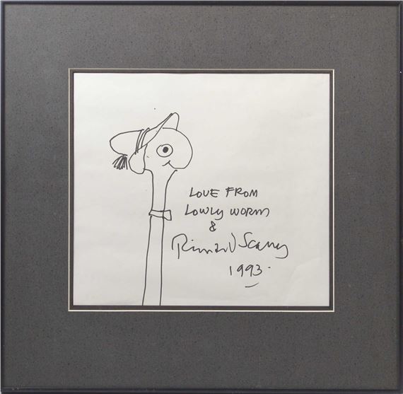 Richard Scarry | McClure Scarry, Richard - Dedicated drawing, Lowlly ...