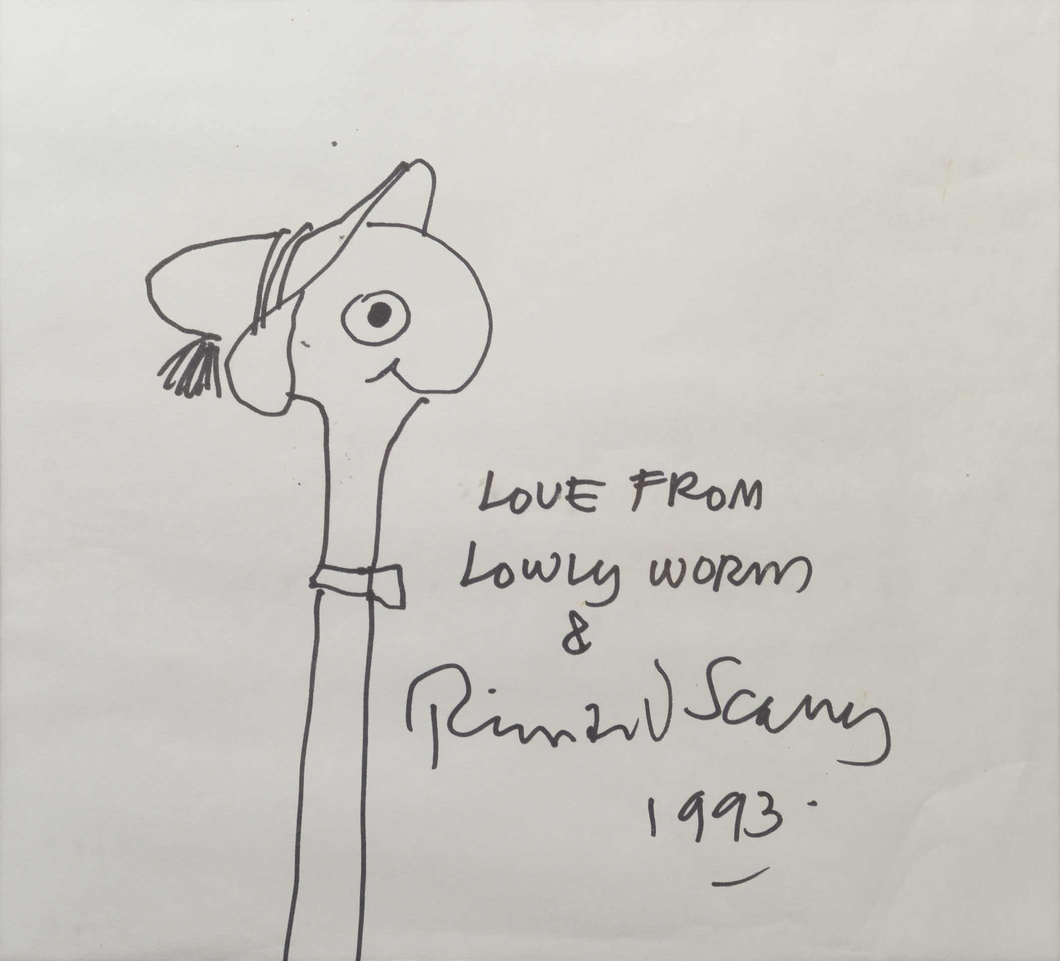 Richard Scarry | McClure Scarry, Richard - Dedicated drawing, Lowlly ...