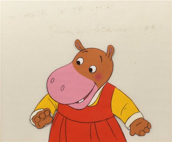 Richard Scarry | McClure Scarry, Richard - Animation cel dedicated ...
