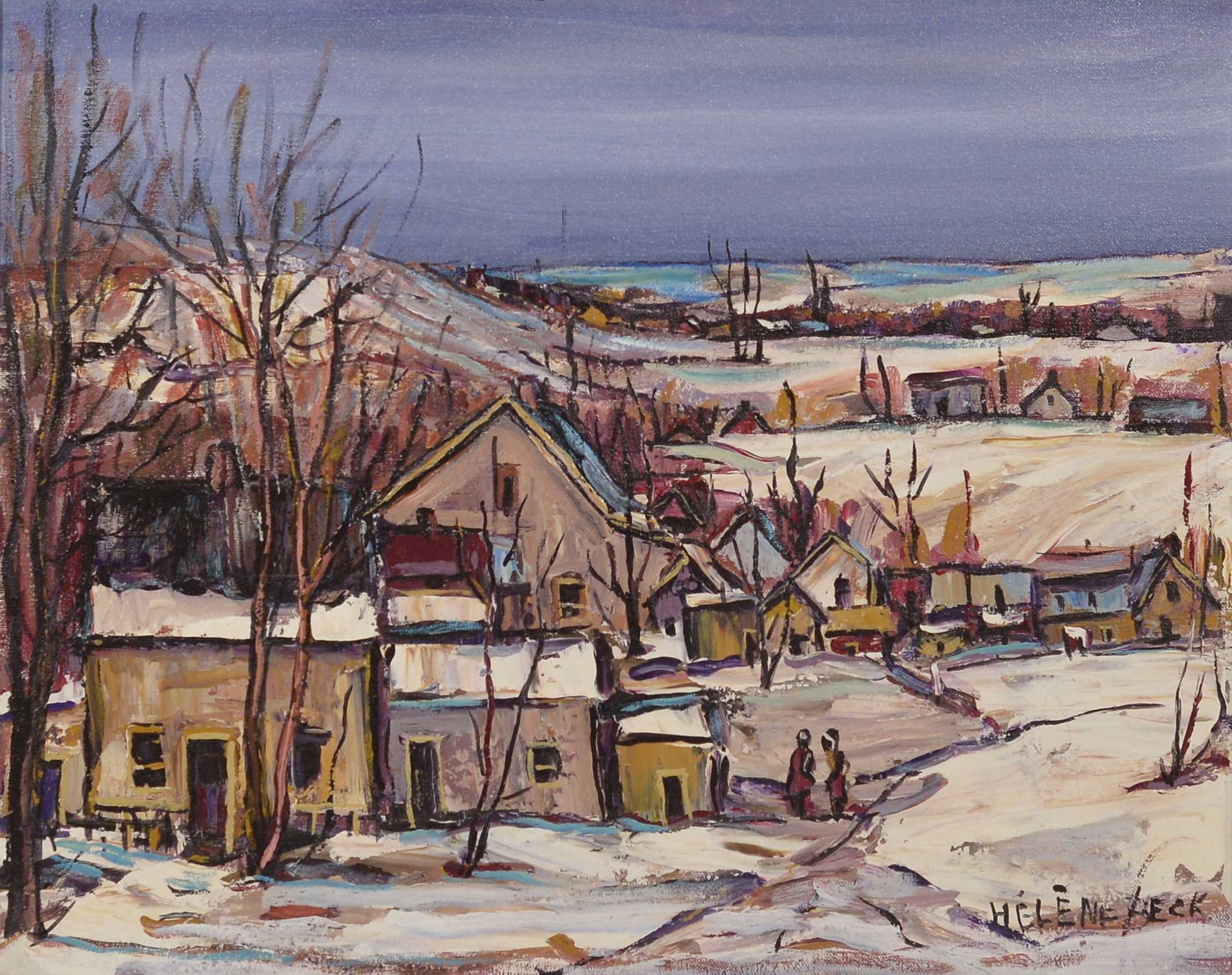 Hélène Beck | Paysage de Notre Dame du Rosaire (1988) | MutualArt