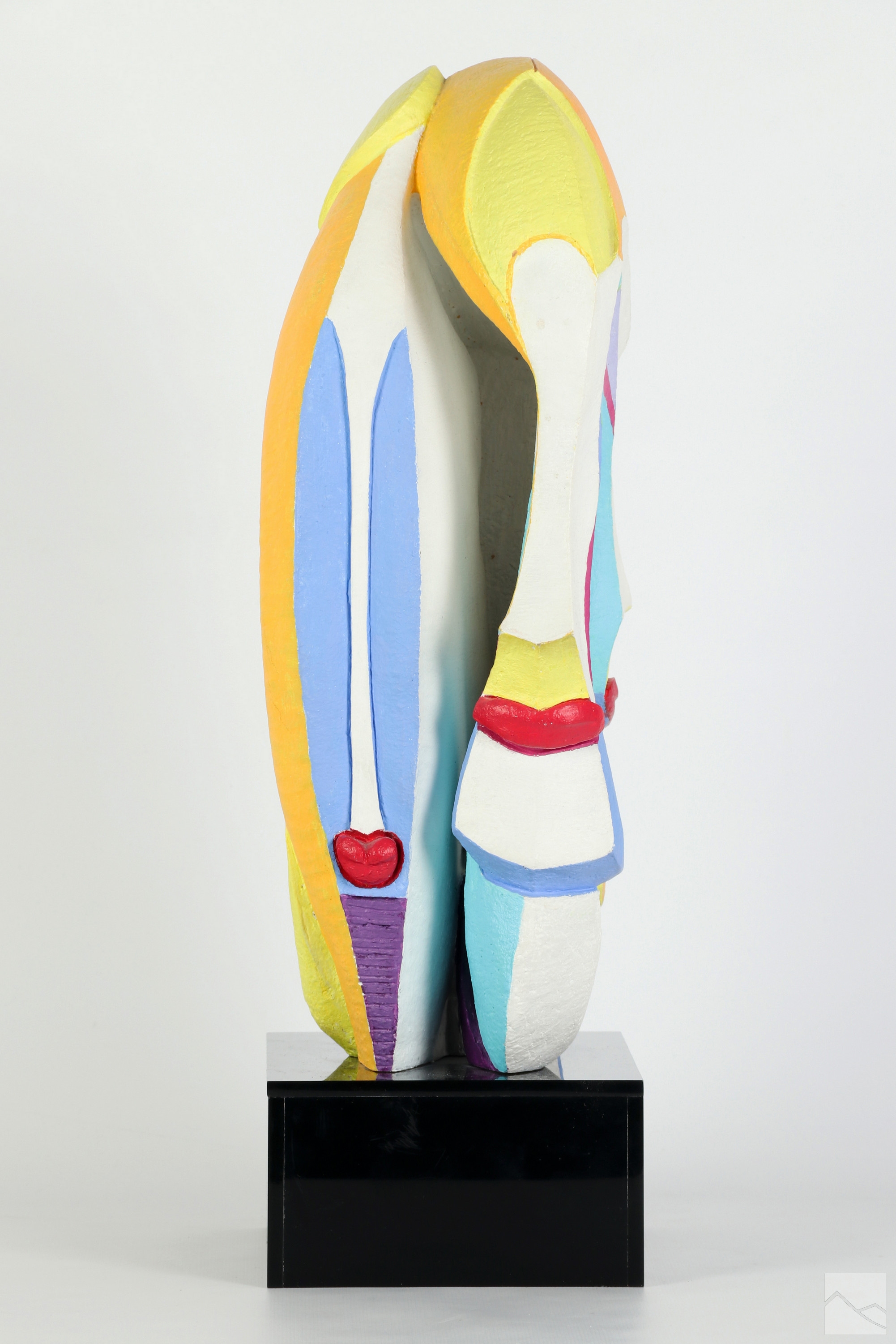 Helen Finch | Helen Finch 1924-2009 Modern Figural Cubism Statue ...