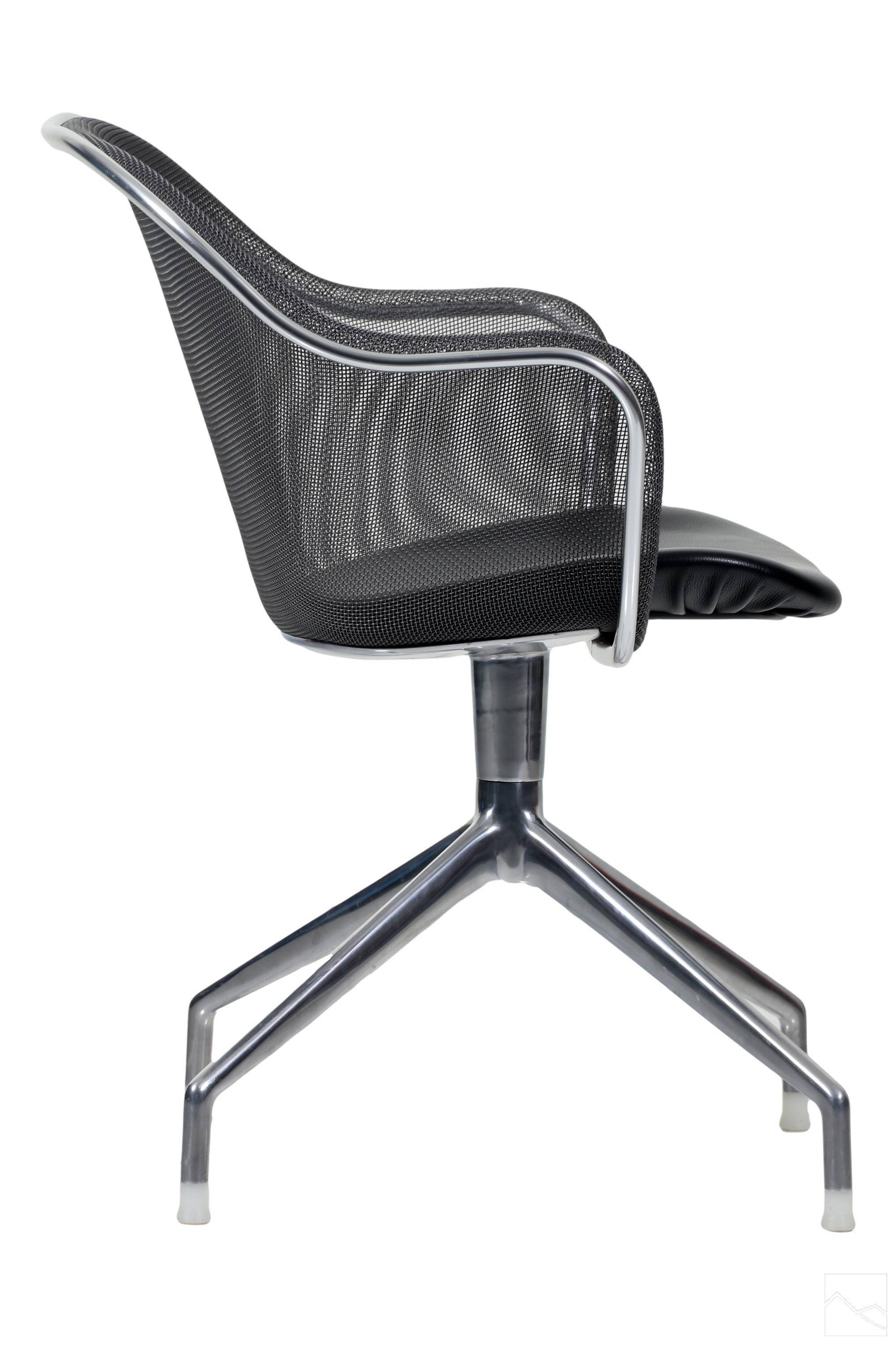 Antonio Citterio | B&B Italian Modern Leather and Aluminum Iuta Chair ...