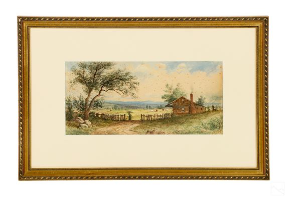 Julius Augustus Beck | Julius Augustus Beck 1831-1915 Landscape ...