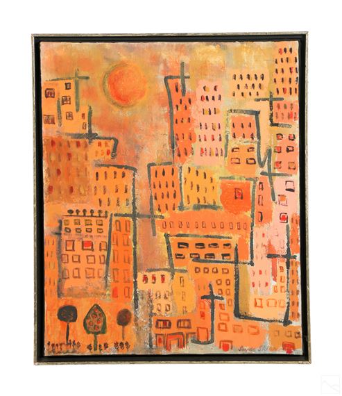 Sayde Jacobson Sklar | Sayde J. Sklar 1919-2006 Urban Landscape ...