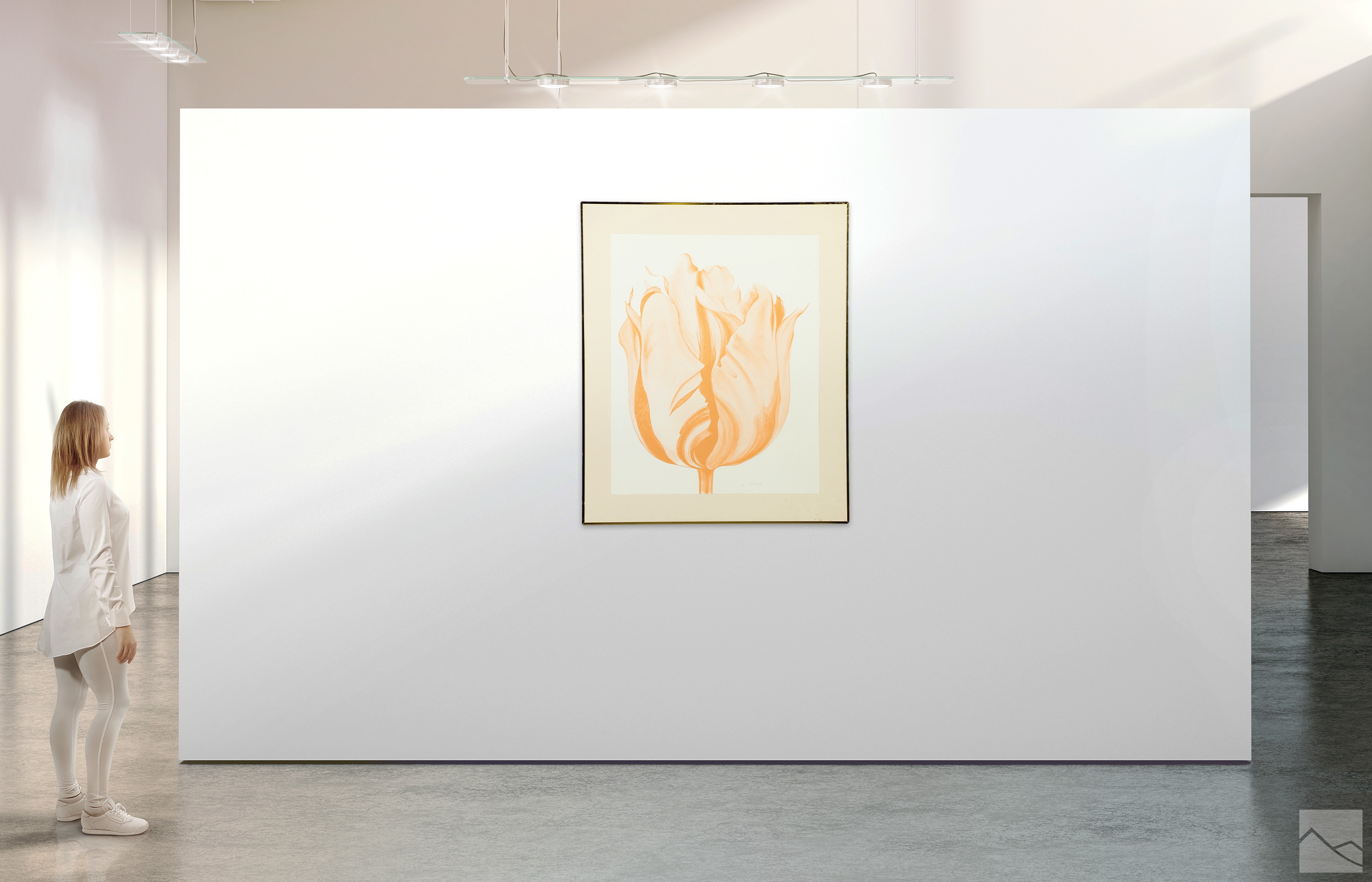 Lowell Nesbitt | Lowell B Nesbitt 1933-1993 Tulip Lithograph SIGNED ...