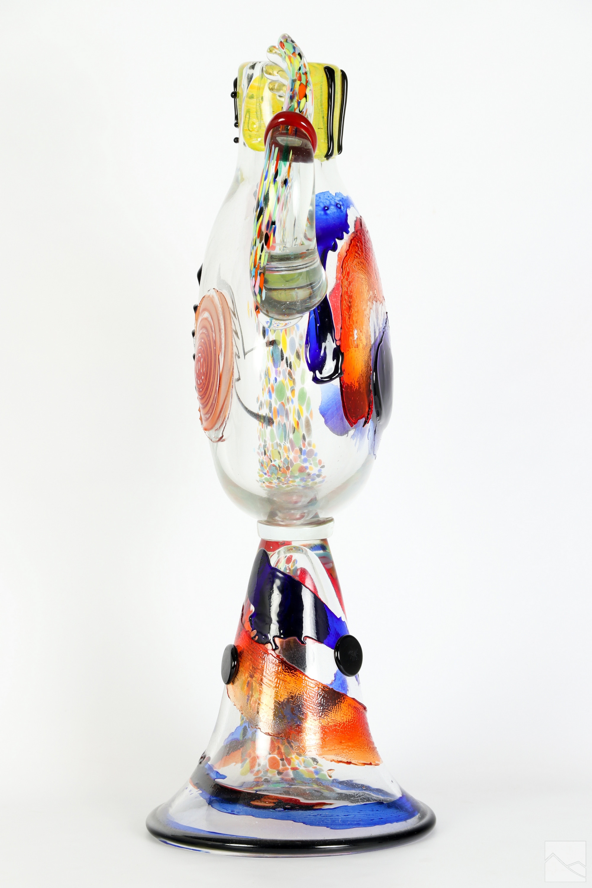Mario Badioli | Murano Mario Badioli Picasso Art Glass Sculpture ...
