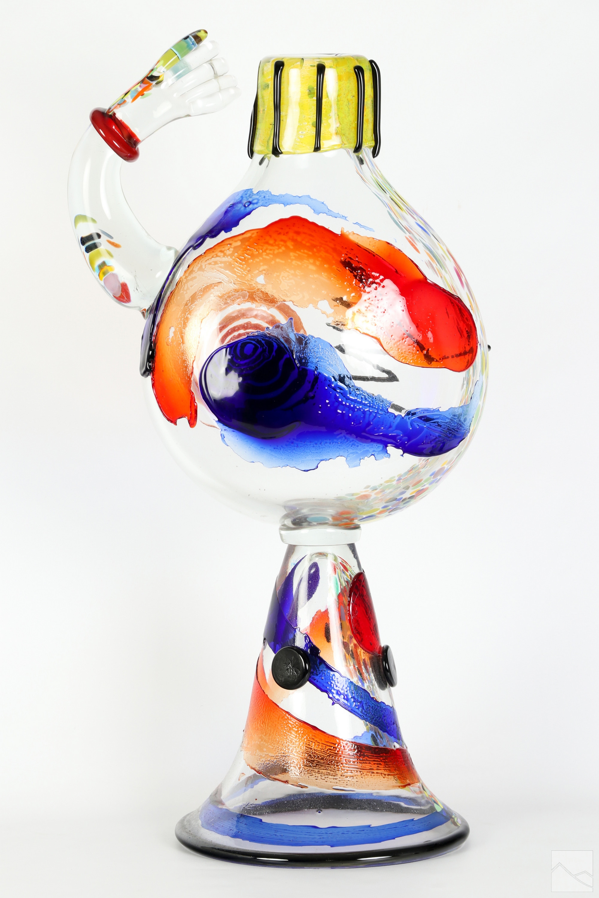 Mario Badioli | Murano Mario Badioli Picasso Art Glass Sculpture ...