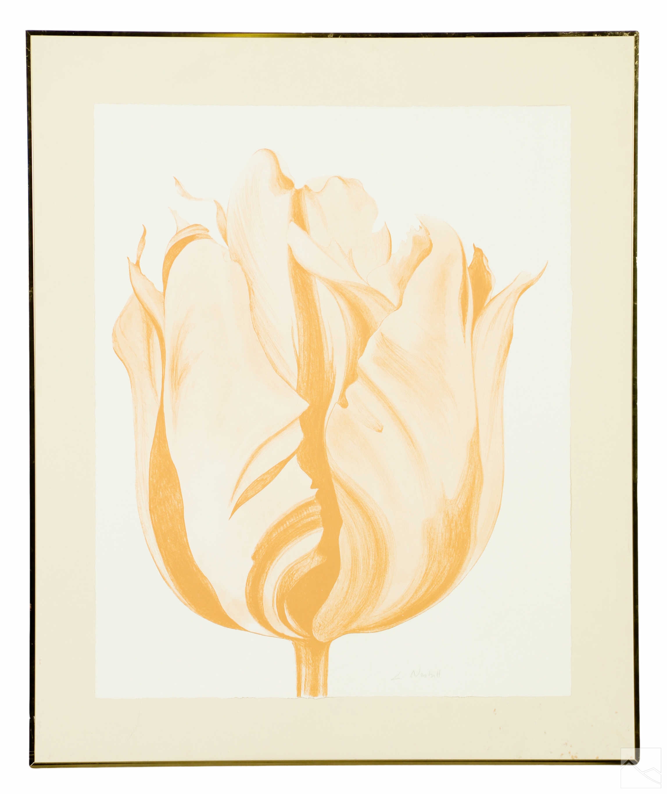 Lowell Nesbitt | Lowell B Nesbitt 1933-1993 Tulip Lithograph SIGNED ...