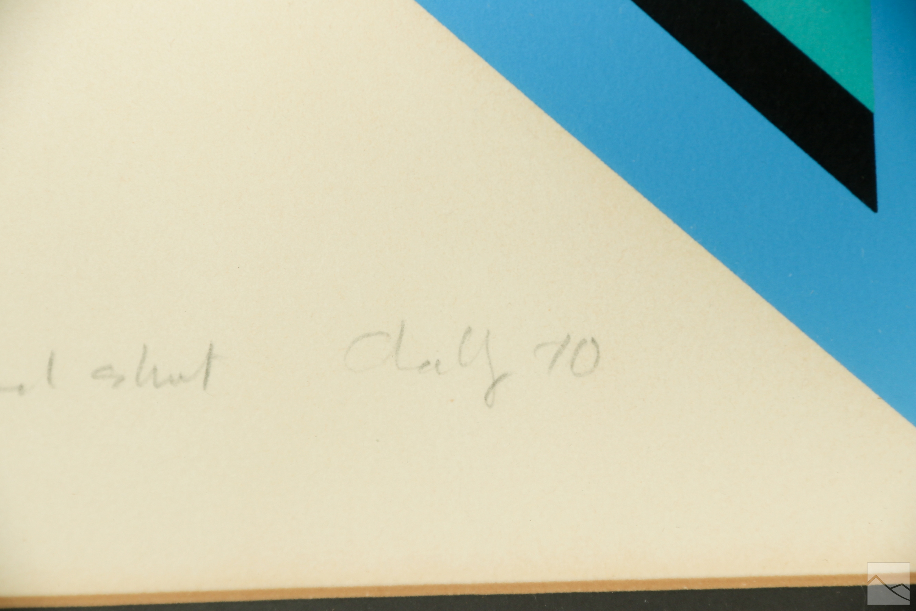 Michael Challenger | Michael Challenger b.1939 Optical Art Litho SIGNED ...