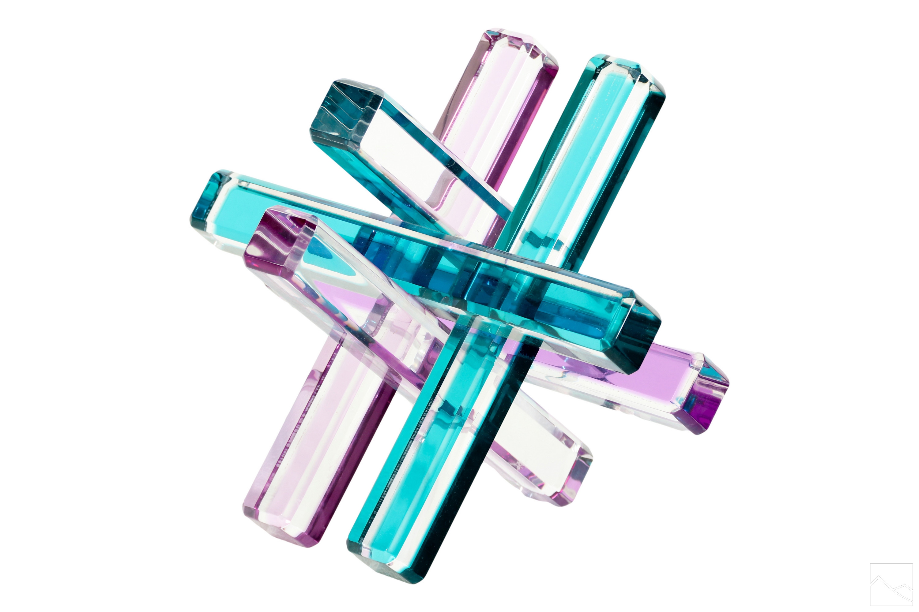 Shlomi Haziza | Shlomi Haziza b.1969 Modernist Prismatic Sculpture ...