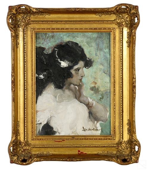 Walt Louderback | Walt Lauderback 1887-1941 Figure Portrait Painting ...