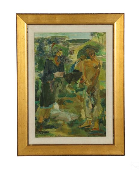 Alfred Maurer | Abstract Painting Attribute to Alfred Henry Maurer ...