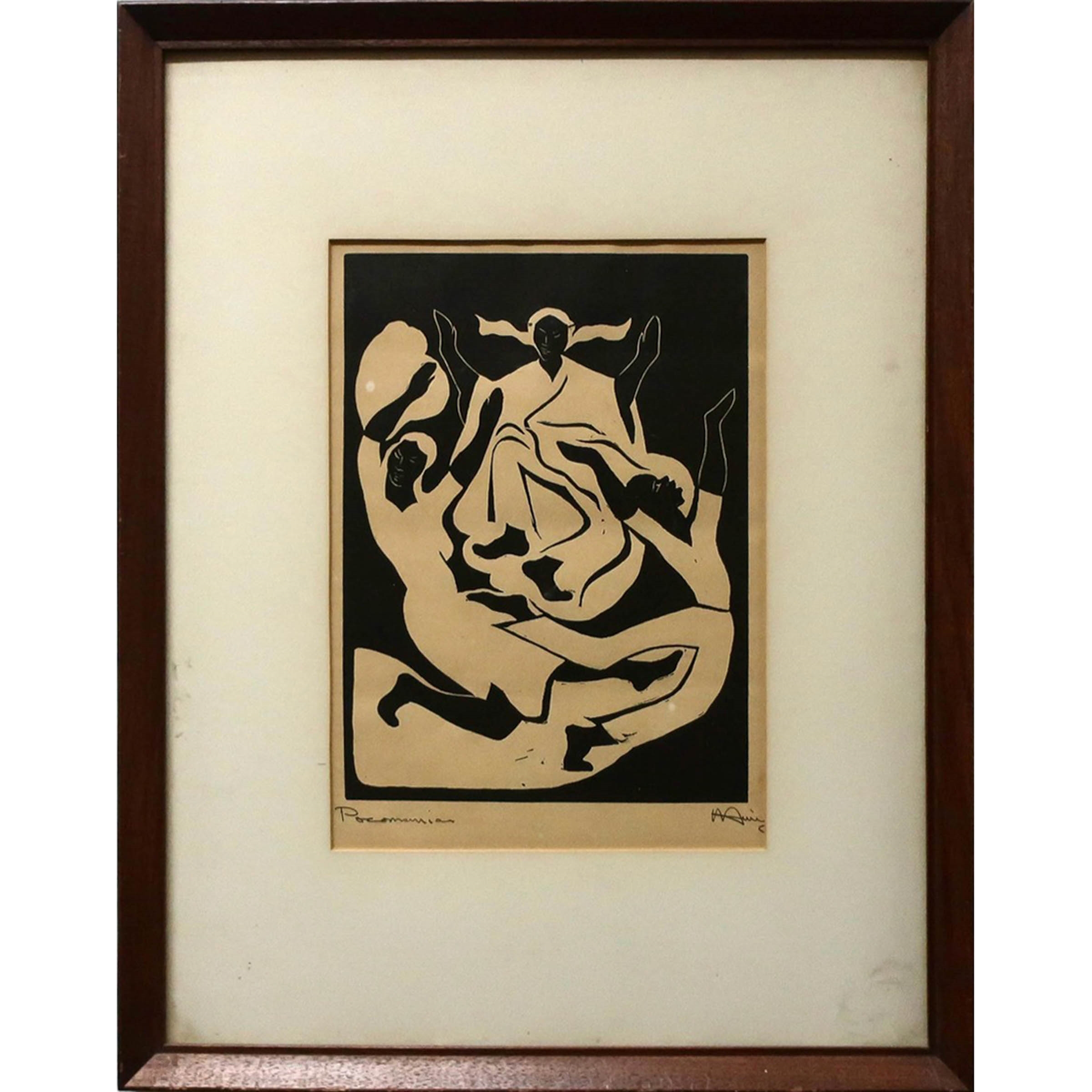 Albert Huie | Jamaican landscape with tree | MutualArt