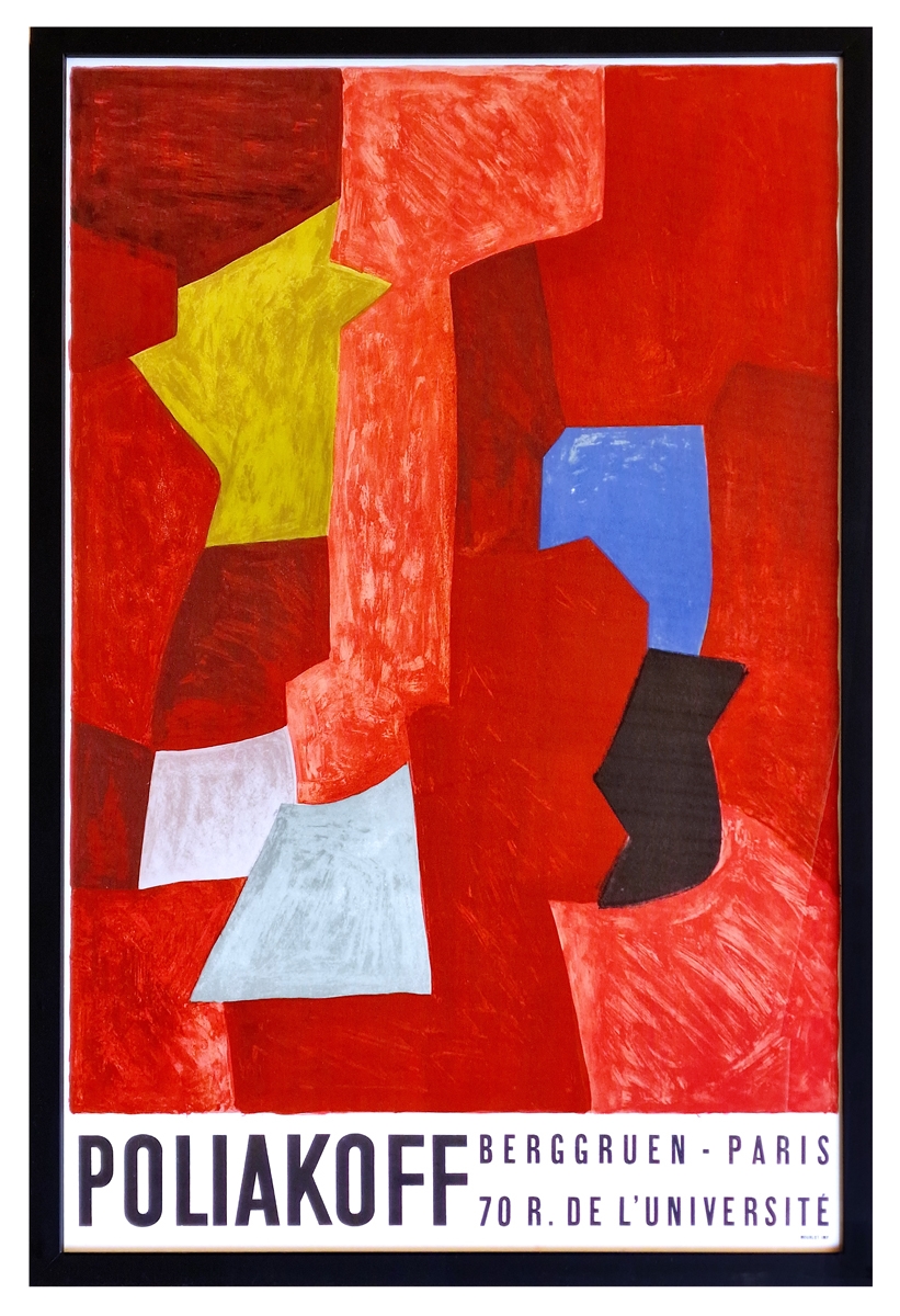 Serge Poliakoff | Affiche lithographique couleur originale | MutualArt