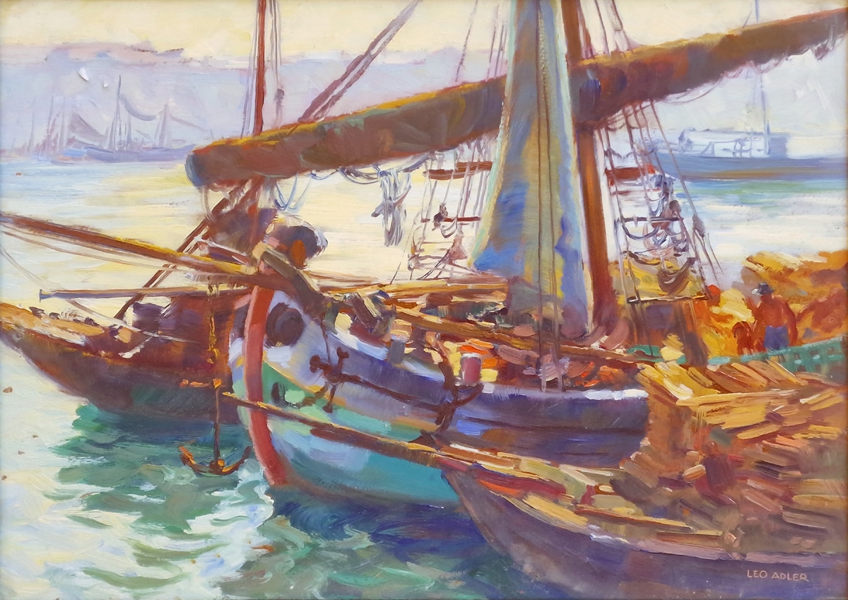 Leo Adler | Huile sur panneau cartonné, signée en bas à droite (1897 ...