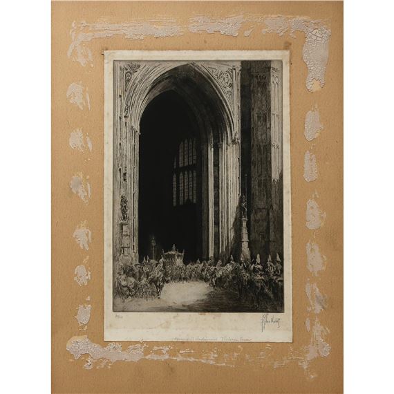Richard George Mathews | OPENING OF PARLIAMENT, VICTORIA TOWER | MutualArt