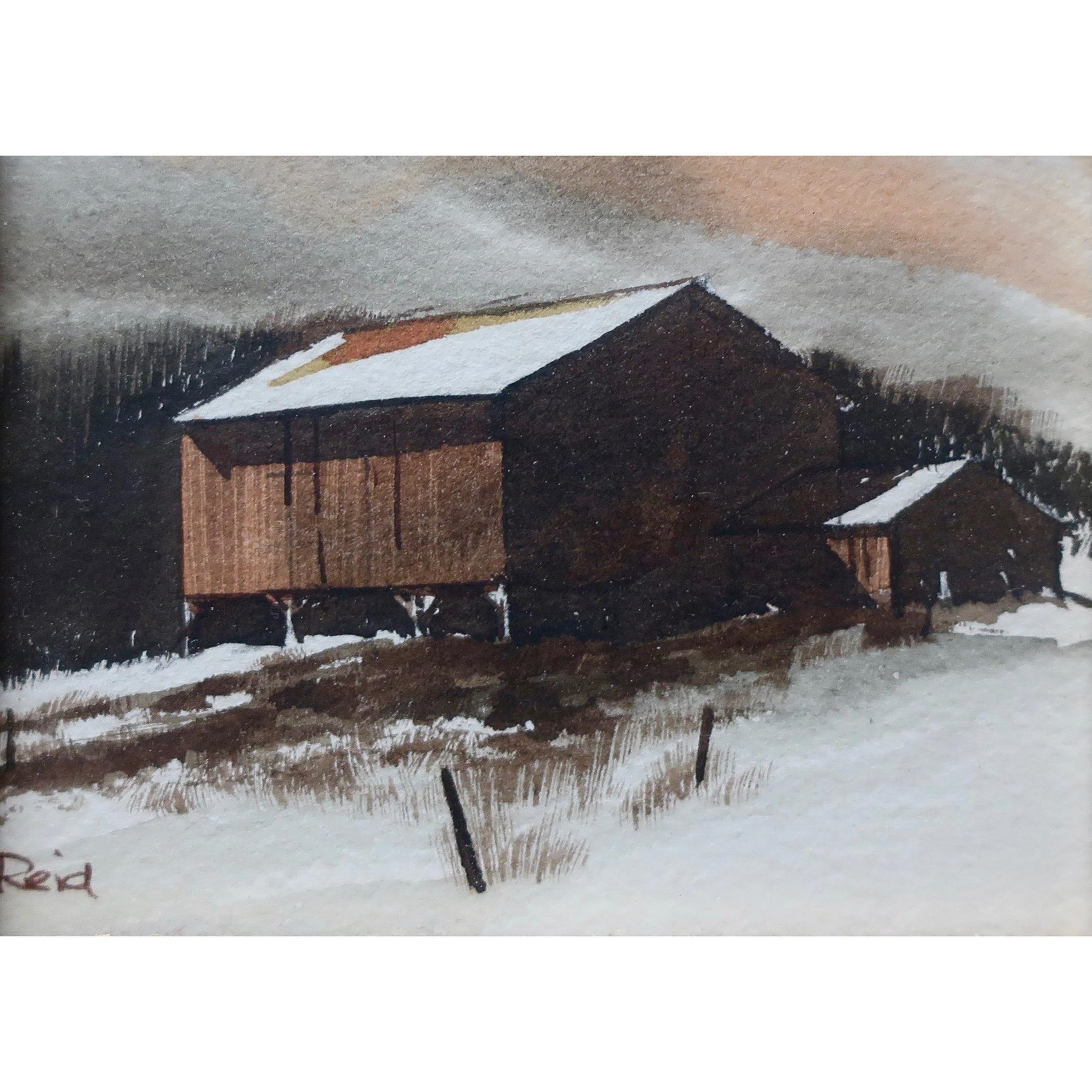 Jack Henry Reid | WINTER FARM STUDIES | MutualArt