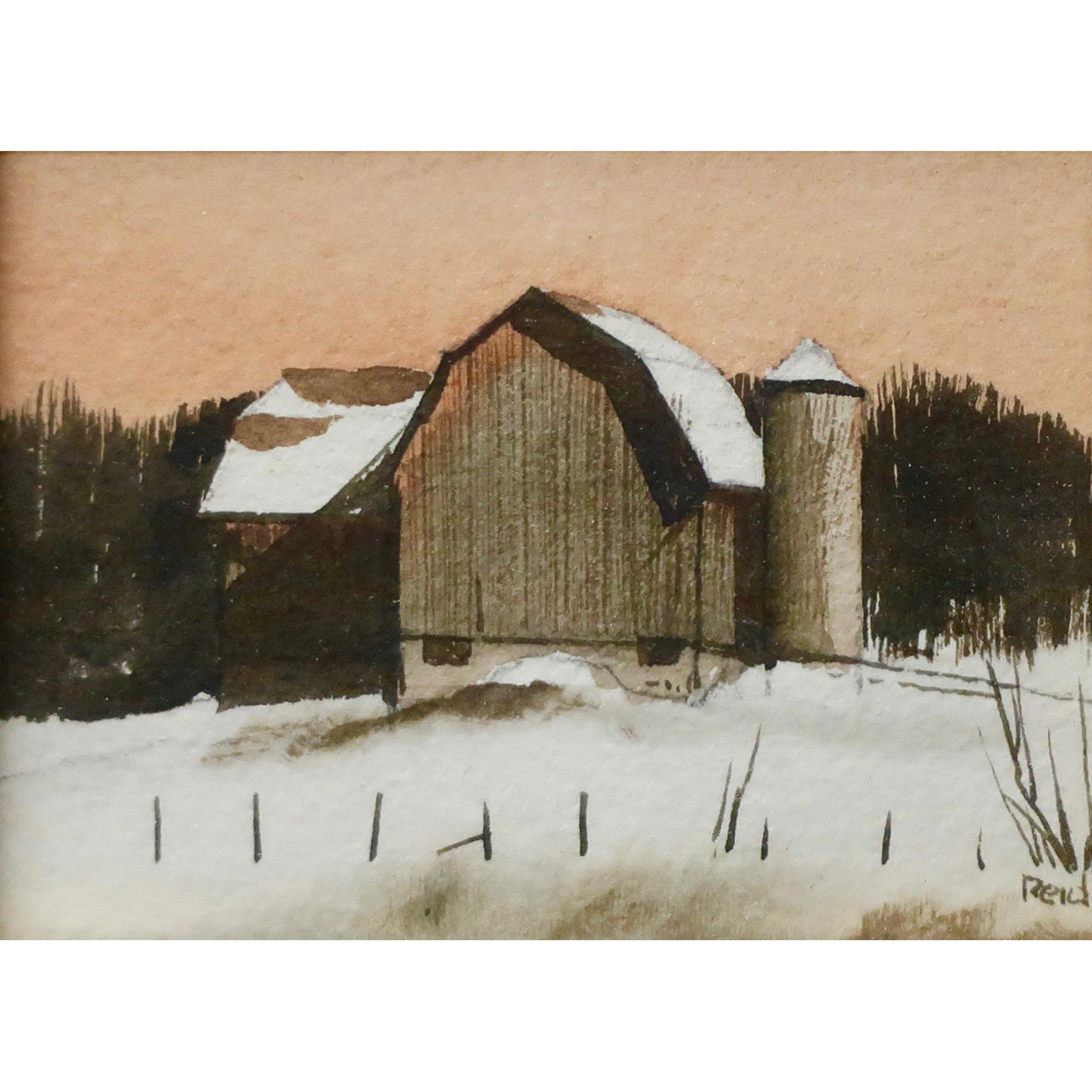Jack Henry Reid | WINTER FARM STUDIES | MutualArt