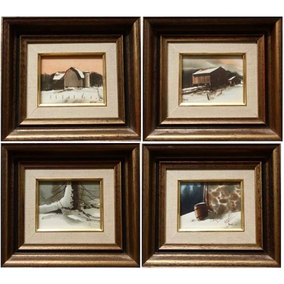 Jack Henry Reid | WINTER FARM STUDIES | MutualArt