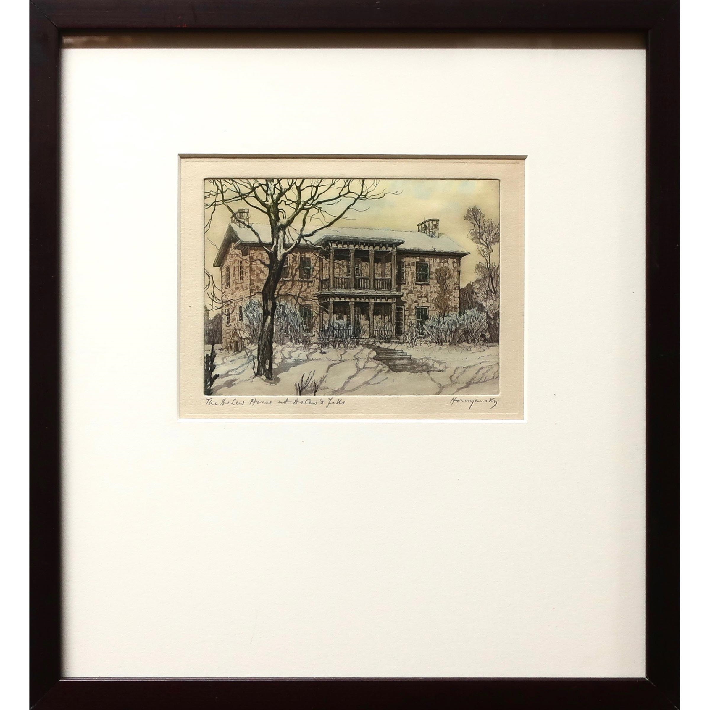 Nicholas Hornyansky | THE DECEW HOUSE AT DECEW'S FALLS | MutualArt
