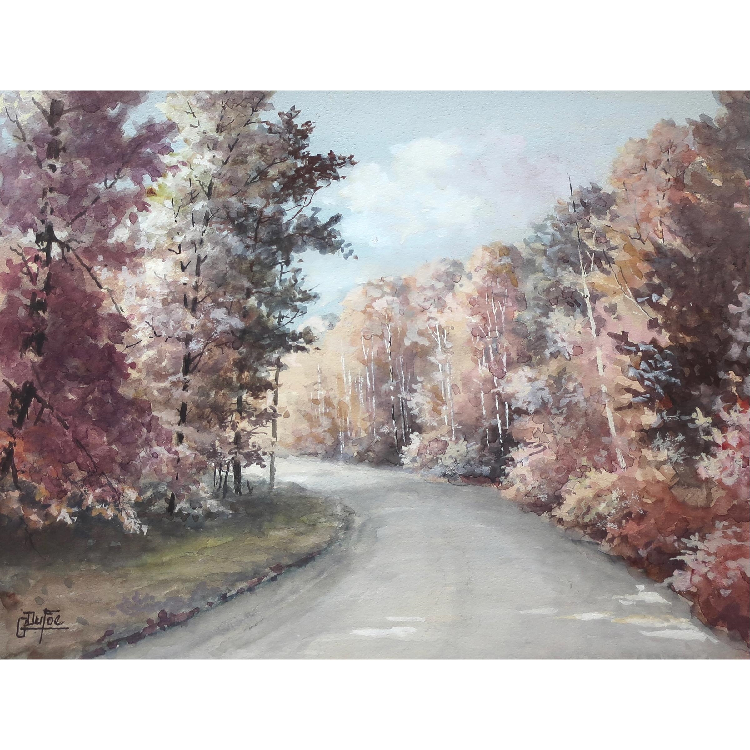 Gordon Dufoe | WINDING ROADS | MutualArt