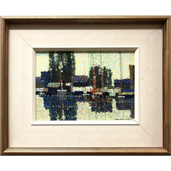 Tom Mathews | HARBOUR SILHOUETTE | MutualArt