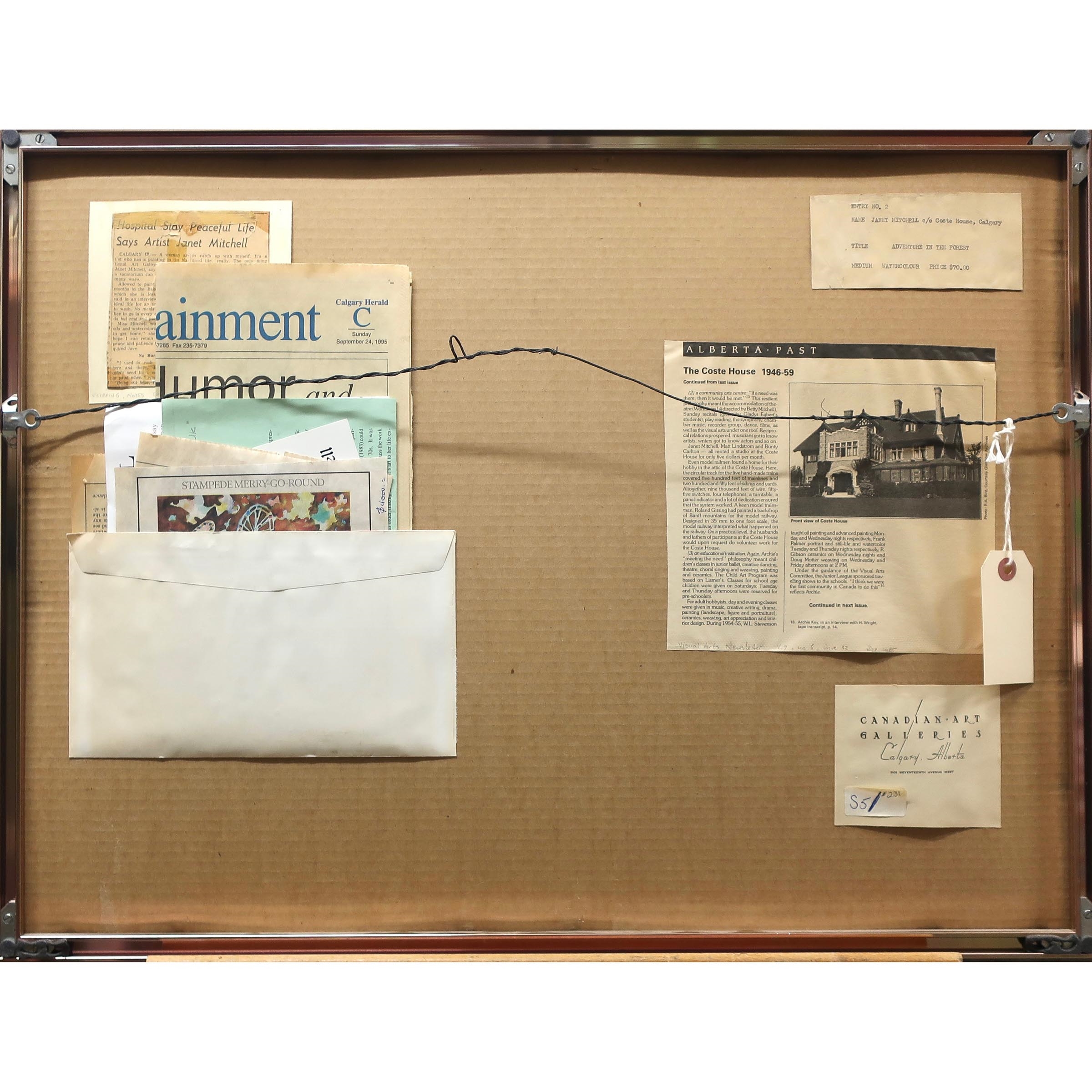 Janet Mitchell | ADVENTURE IN THE FOREST | MutualArt