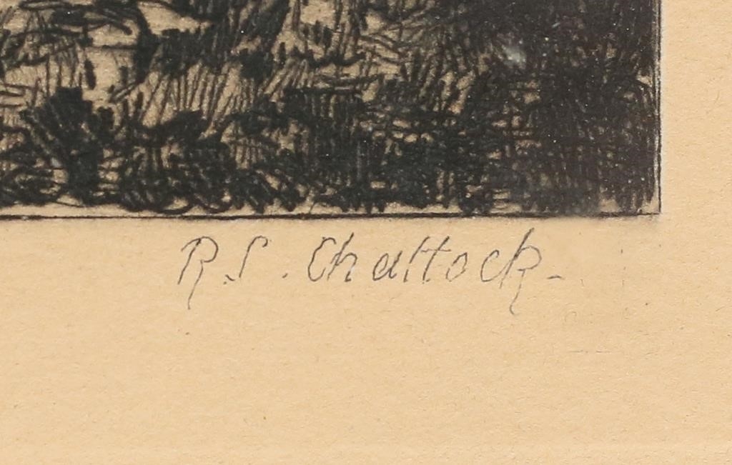 Richard Samuel Chattock | Chattock Etching & Haquette Engraving | MutualArt