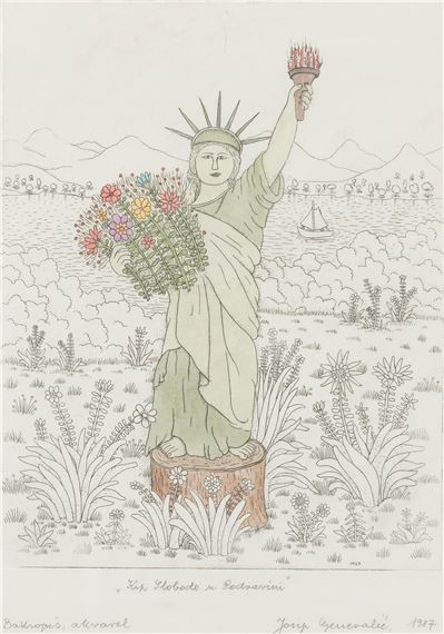 Josip Generalic | Kip Slobode u Podravini 1987 (1987) | MutualArt