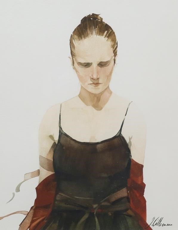 Joseph Alleman | Portrait of a Dancer | MutualArt