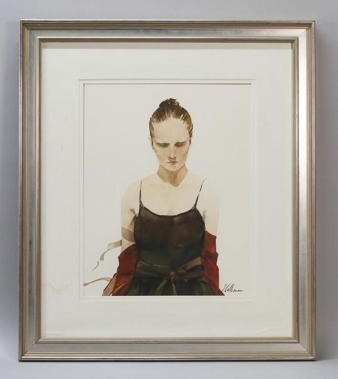 Joseph Alleman | Portrait of a Dancer | MutualArt