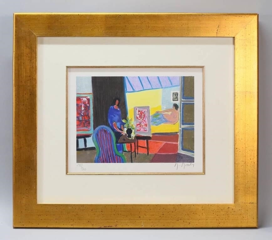 Marcel Mouly | La Modele | MutualArt