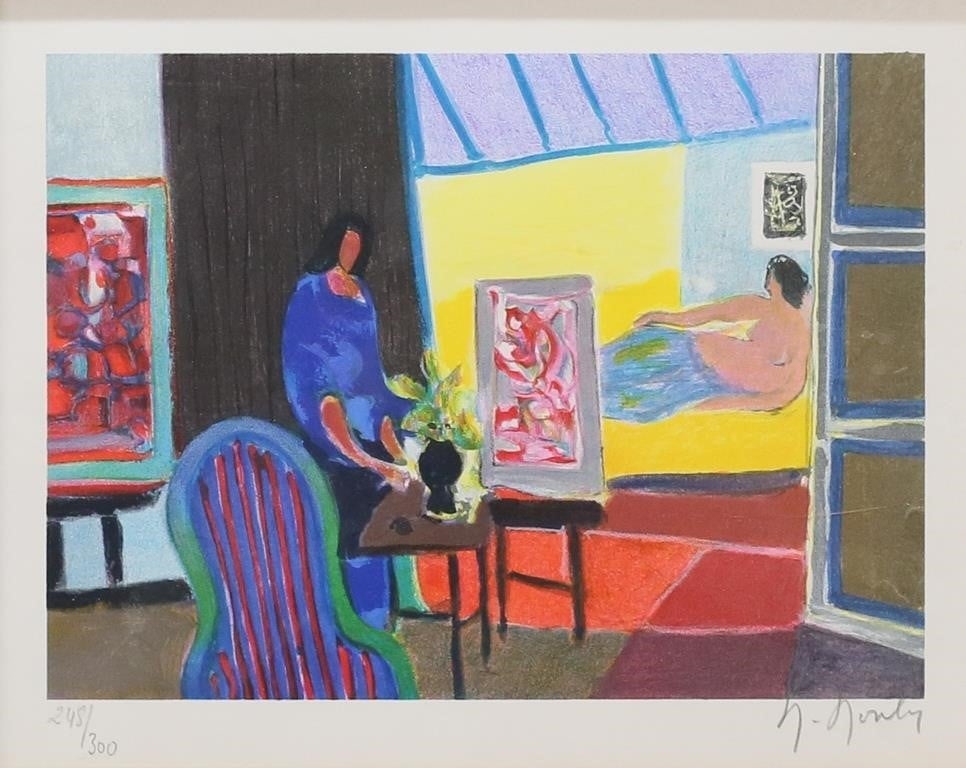 Marcel Mouly | La Modele | MutualArt