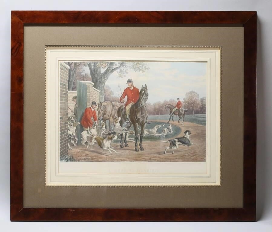 Edward Gilbert Hester | A Hunting Morning (1878) | MutualArt