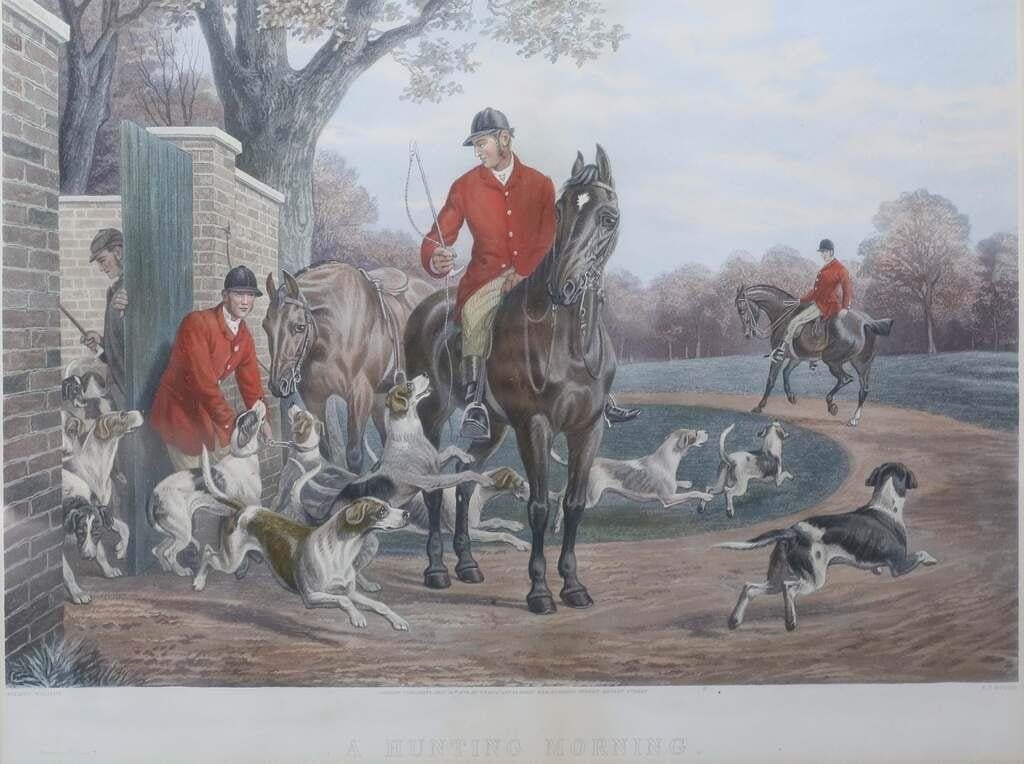 Edward Gilbert Hester | A Hunting Morning (1878) | MutualArt