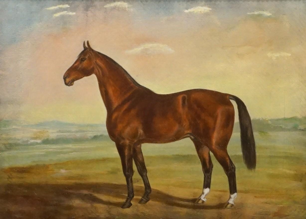 Thomas J. Scott | ACTIVE LATE 19TH CENTURY BARD HELD BY A JOCKEY ...
