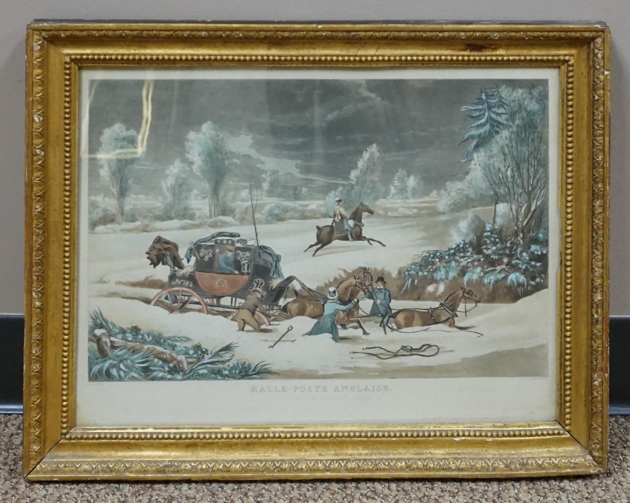 James Pollard | English Mail Coach | MutualArt