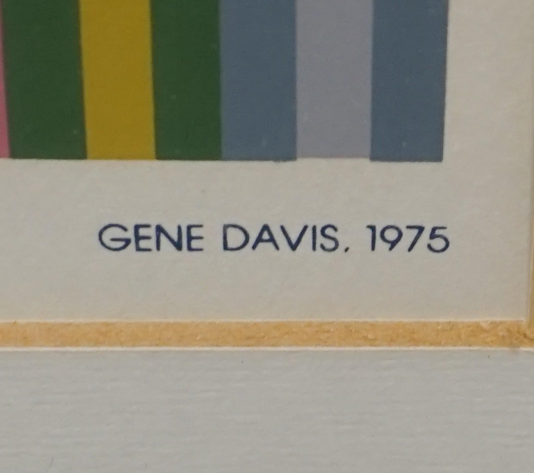 Gene Davis | Smithsonian Institution 1975 (1975) | MutualArt