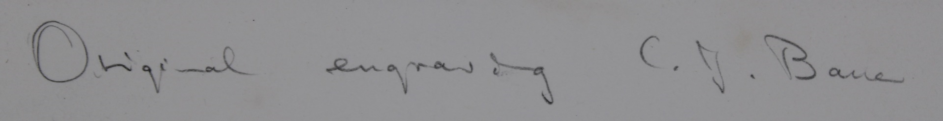 Carl Josef Bauer | Each signed and inscribed original engraving on ...