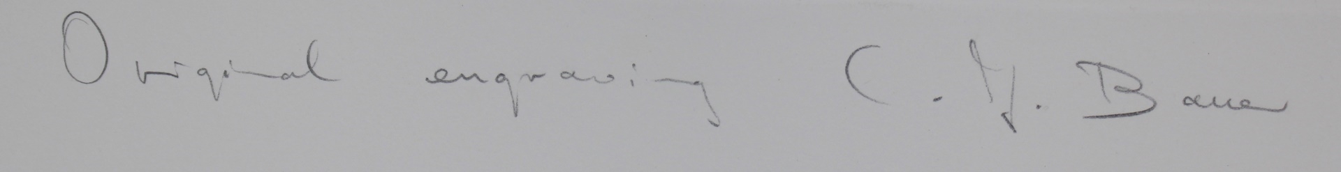 Carl Josef Bauer | Each signed and inscribed original engraving on ...