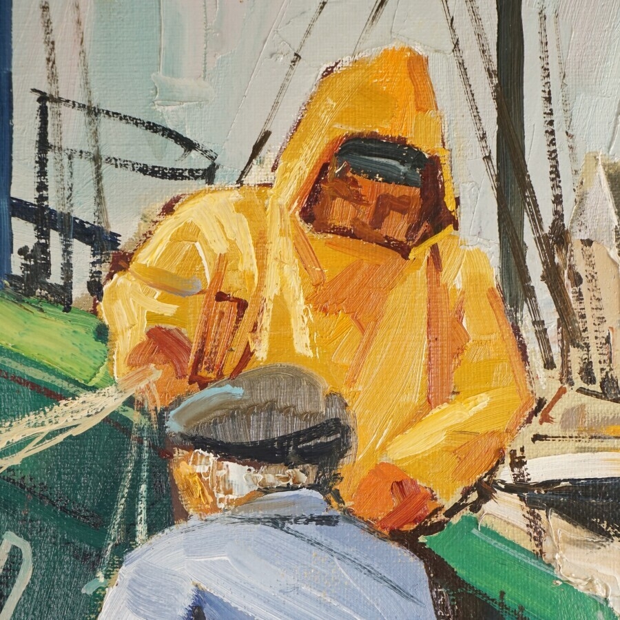 Jean Pierre Le Bras | Pêcheurs à Audierne | MutualArt