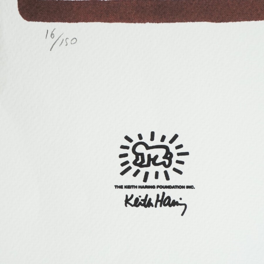 Keith Haring | Blue Man | MutualArt