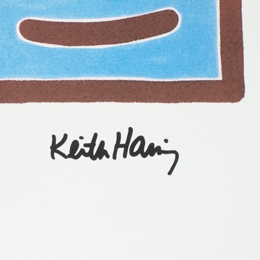 Keith Haring | Blue Man | MutualArt