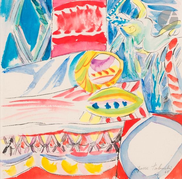 Yasse Tabuchi | Composition (1965) | MutualArt