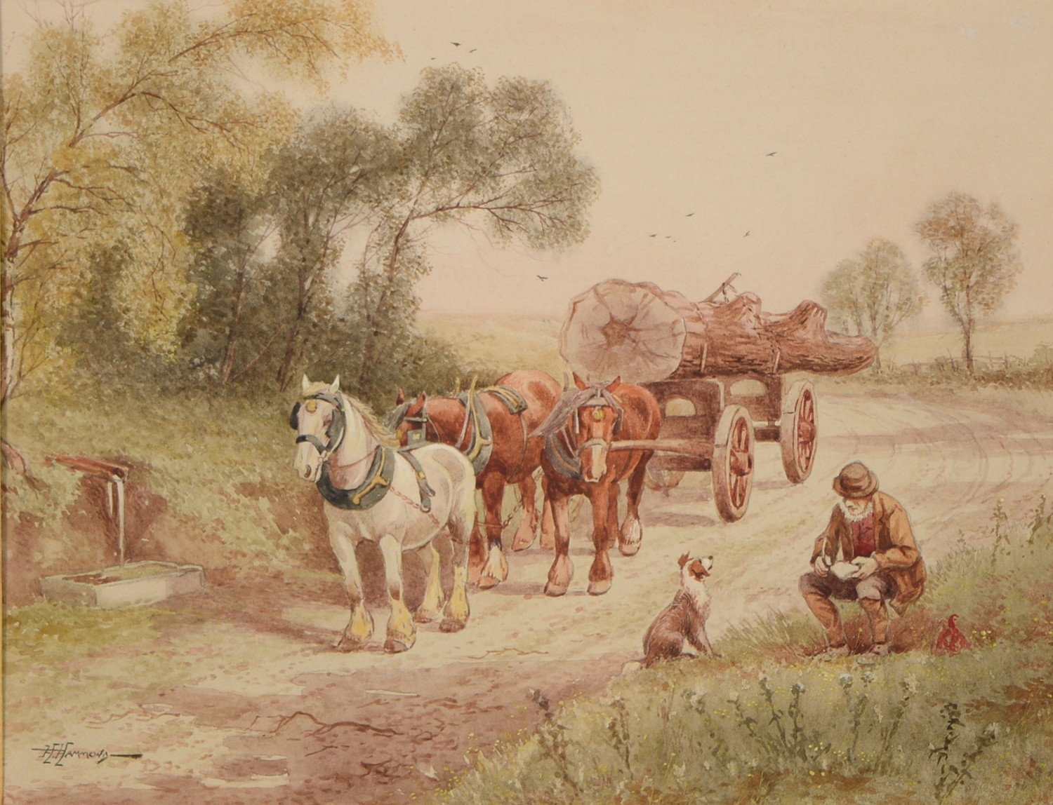 Horace M. Hammond | - The Timber Wagon | MutualArt