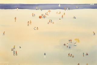 Colin Graham | Beach Scene | MutualArt