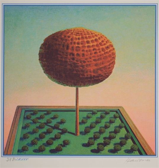Rudolf Hausner | Adams Lebensbaum (1975) | MutualArt